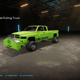 EXP22 Dodge Pulling Truck v1.0 FS22 Mod | Farming Simulator 22 Mod