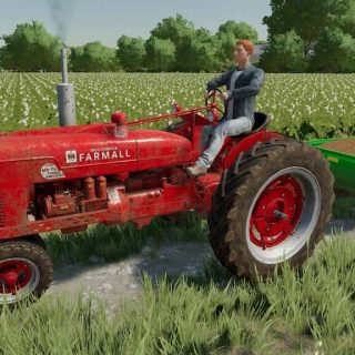 Farmall M, MD And MV Series v1.1 FS22 Mod | Farming Simulator 22 Mod