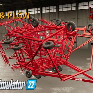 Flexicoil ST820 Plow + Cultivator v1.0 FS22 Mod | Farming Simulator 22 Mod