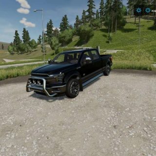 Ford F150 Crew Cab 2019 Edited v1.1 FS22 Mod | Farming Simulator 22 Mod