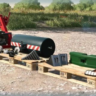 Front Weights Package v1.0 FS22 Mod | Farming Simulator 22 Mod