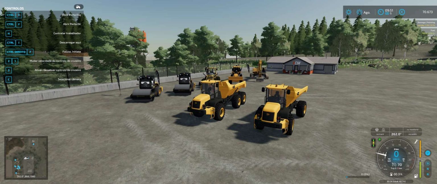 JCB Dumper Pack 718 and 722 v1.0 FS22 Mod | Farming Simulator 22 Mod