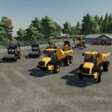 JCB Dumper Pack 718 and 722 v1.0 FS22 Mod | Farming Simulator 22 Mod