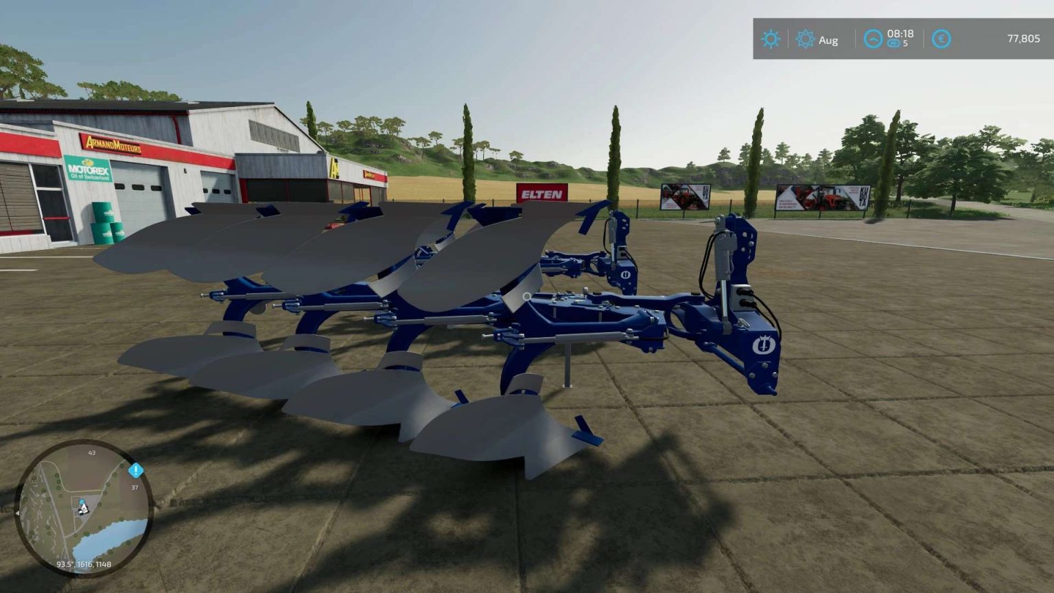 OVERUM PLOWS PACK v1.0 FS22 Mod | Farming Simulator 22 Mod