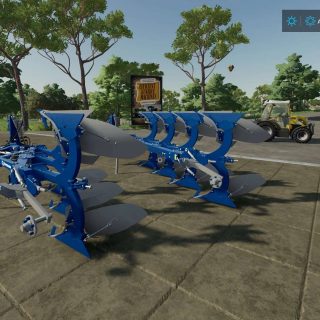 OVERUM PLOWS PACK v1.0 FS22 Mod | Farming Simulator 22 Mod