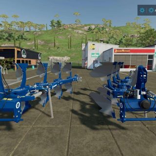 OVERUM PLOWS PACK v1.0 FS22 Mod | Farming Simulator 22 Mod