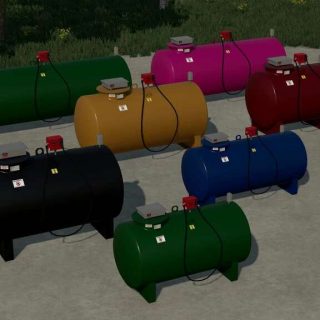 Fuel Tank Pack v1.1 FS22 Mod | Farming Simulator 22 Mod