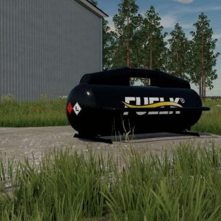 Fuel tank with logos v1.0 FS22 Mod | Farming Simulator 22 Mod