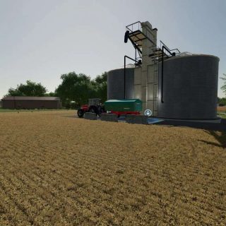Grain silo and TP v1.0 FS22 Mod | Farming Simulator 22 Mod