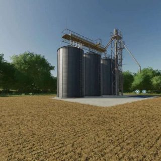 Grain Silo v1.0 FS22 Mod | Farming Simulator 22 Mod