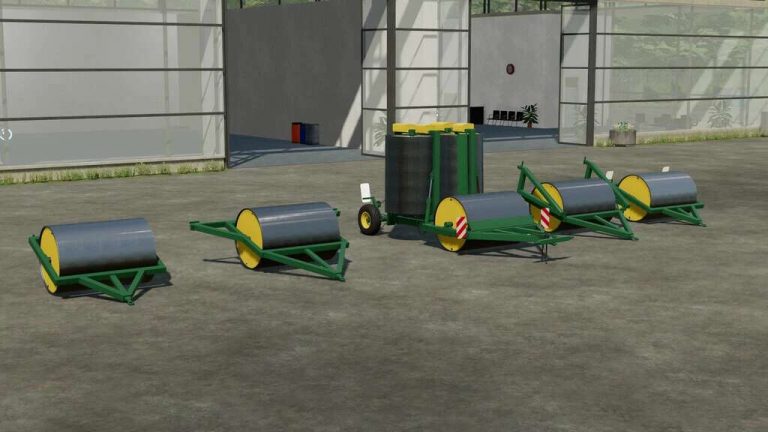 Heavy Meadow Rollers v1.1.0.1 FS22 Mod | Farming Simulator 22 Mod