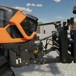 Hi-Vis 3-Point Adapter v1.0.1 FS22 Mod | Farming Simulator 22 Mod