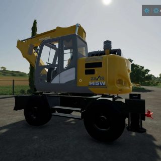 HITACHI 145W v2.0 FS22 Mod | Farming Simulator 22 Mod