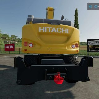 HITACHI 145W v2.0 FS22 Mod | Farming Simulator 22 Mod