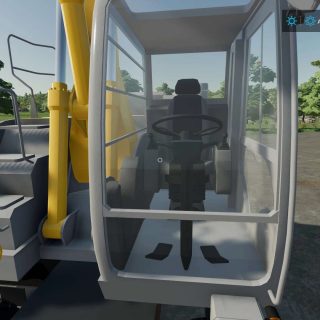 HITACHI 145W v2.0 FS22 Mod | Farming Simulator 22 Mod