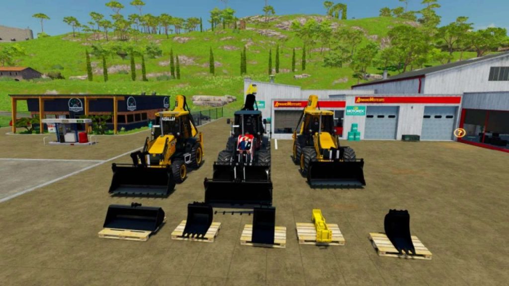 JCB CX Pack v2.0 FS22 Mod | Farming Simulator 22 Mod
