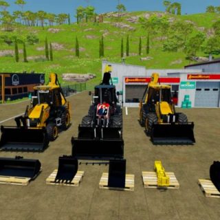 JCB CX Pack v2.0 FS22 Mod | Farming Simulator 22 Mod