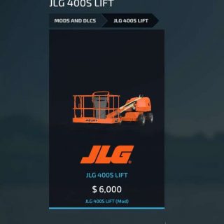 JLG 400S v1.0 FS22 Mod | Farming Simulator 22 Mod