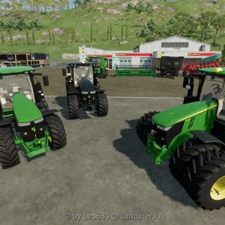 John Deere 7R interactiveControl v1.0 FS22 Mod | Farming Simulator 22 Mod