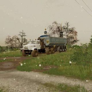 Kraz 6322 v1.0 FS22 Mod | Farming Simulator 22 Mod