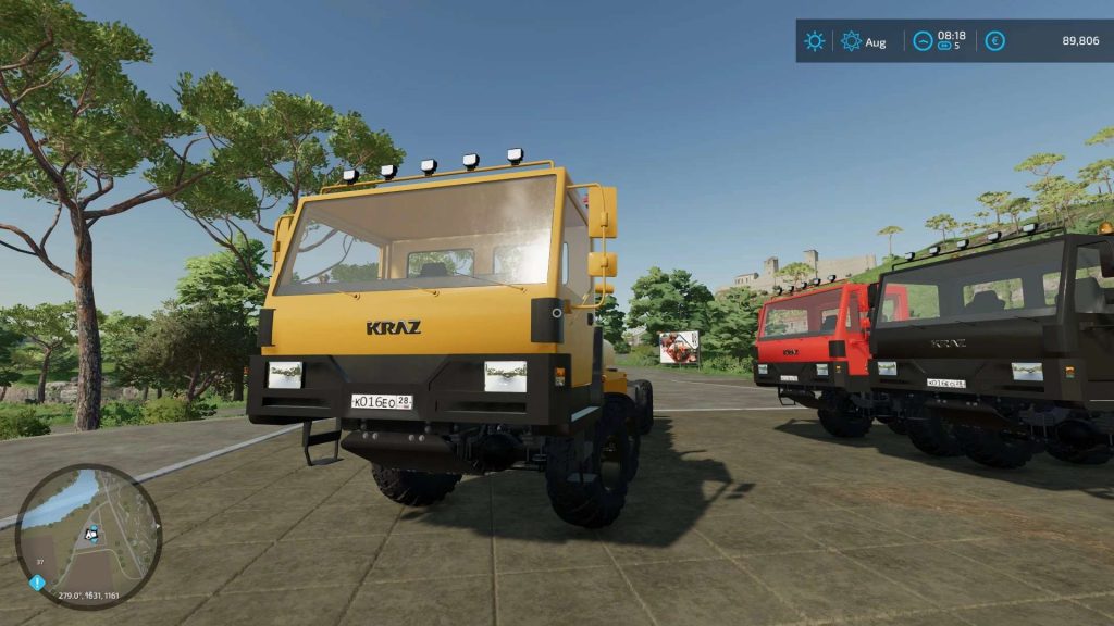Kraz 7634HE v1.0 FS22 Mod | Farming Simulator 22 Mod