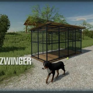 Landbauer Dog Cage v1.0 FS22 Mod | Farming Simulator 22 Mod