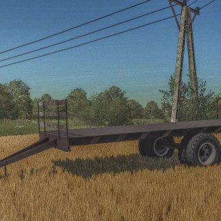 Lizard Straw Trailer v1.0 FS22 Mod | Farming Simulator 22 Mod