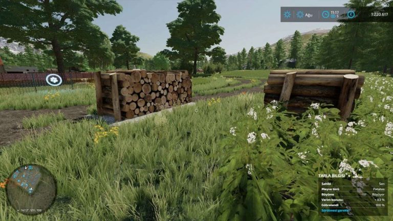 Log decoration v1.0 FS22 Mod | Farming Simulator 22 Mod