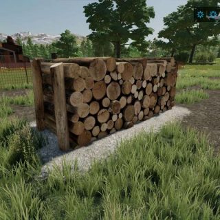 Log decoration v1.0 FS22 Mod | Farming Simulator 22 Mod