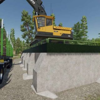Log Load Platform v1.0 FS22 Mod | Farming Simulator 22 Mod