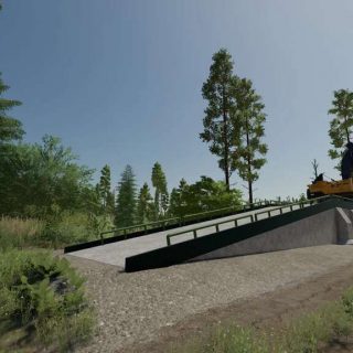 Log Load Platform v1.0 FS22 Mod | Farming Simulator 22 Mod