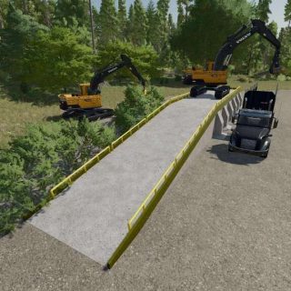 Log Load Platform v1.0 FS22 Mod | Farming Simulator 22 Mod