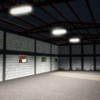Machine hall v1.1 FS22 Mod | Farming Simulator 22 Mod