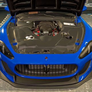 Maserati GranTurismo MC 2018 V1.0 FS22 Mod | Farming Simulator 22 Mod