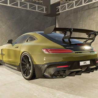 Mercedes AMG GT 2021 V1.0 FS22 Mod | Farming Simulator 22 Mod