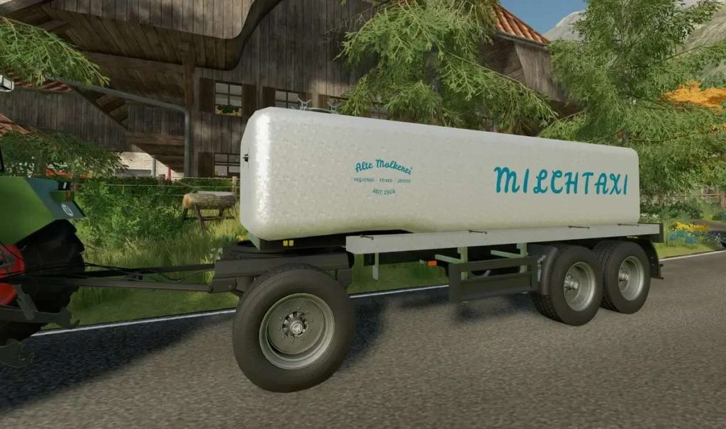 Milk Tanker v1.0.1 FS22 Mod | Farming Simulator 22 Mod
