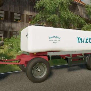 Milk Tanker v1.0.1 FS22 Mod | Farming Simulator 22 Mod