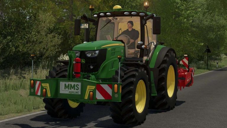 MMS SAFETYBUMPER 2400 v1.0 FS22 Mod | Farming Simulator 22 Mod
