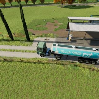 Multi Milks Tanker v1.0 FS22 Mod | Farming Simulator 22 Mod