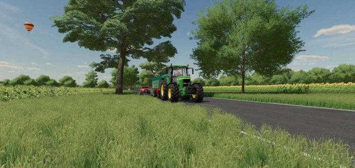 Spring Creek 12km v1.0 FS22 - Farming Simulator 22 Mod | FS22 mod