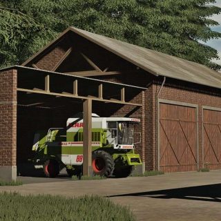 Old Brick Buildings Pack v1.0 FS22 Mod | Farming Simulator 22 Mod