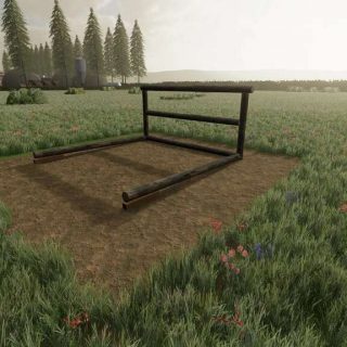 Old Log Storage v1.0 FS22 Mod | Farming Simulator 22 Mod