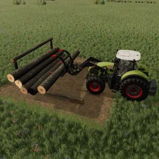 Old Log Storage v1.0 FS22 Mod | Farming Simulator 22 Mod