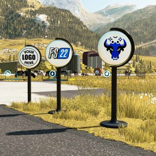 Personal Sign V1.0 FS22 Mod | Farming Simulator 22 Mod