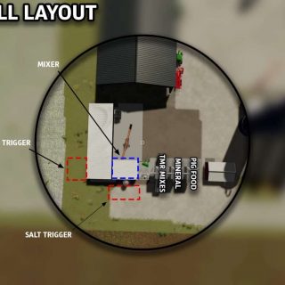 Placeable Feedmill v1.1 FS22 Mod | Farming Simulator 22 Mod