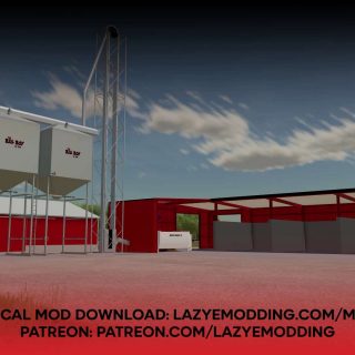 Placeable Feedmill v1.1 FS22 Mod | Farming Simulator 22 Mod