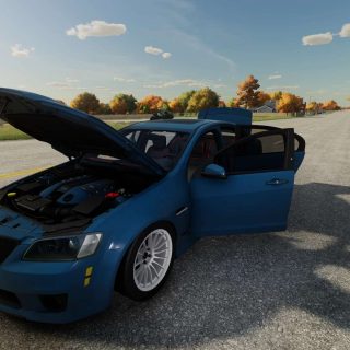 Pontiac g8 v1.0 FS22 Mod | Farming Simulator 22 Mod
