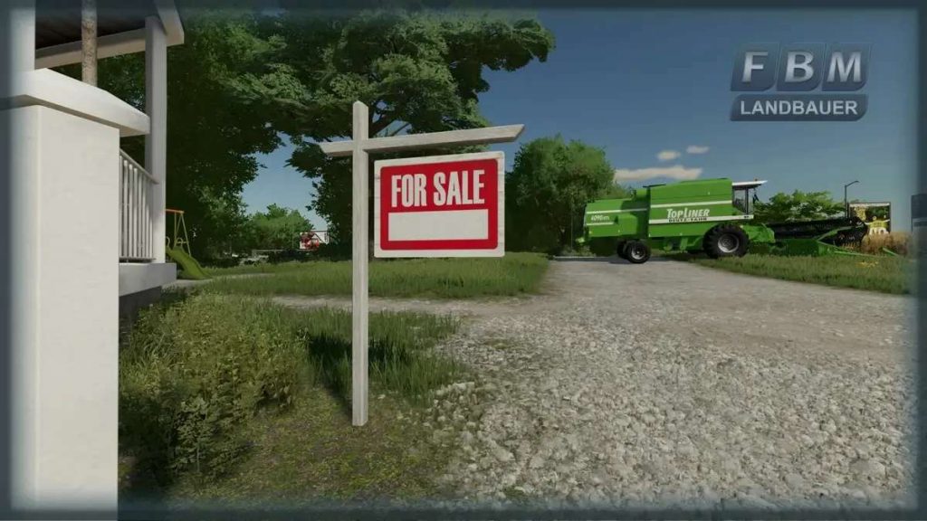Sale Sign US v1.0 FS22 Mod | Farming Simulator 22 Mod