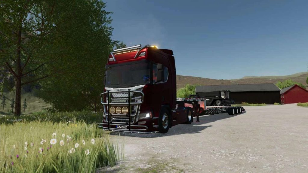 Scania R Edited v1.0 FS22 Mod | Farming Simulator 22 Mod