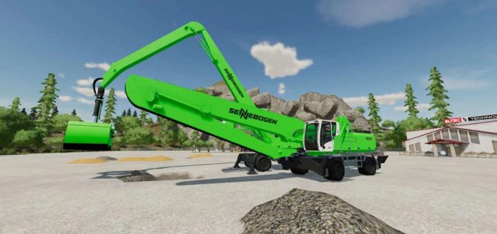 FS22 Excavators | Farming Simulator 22 Forklifts Mods